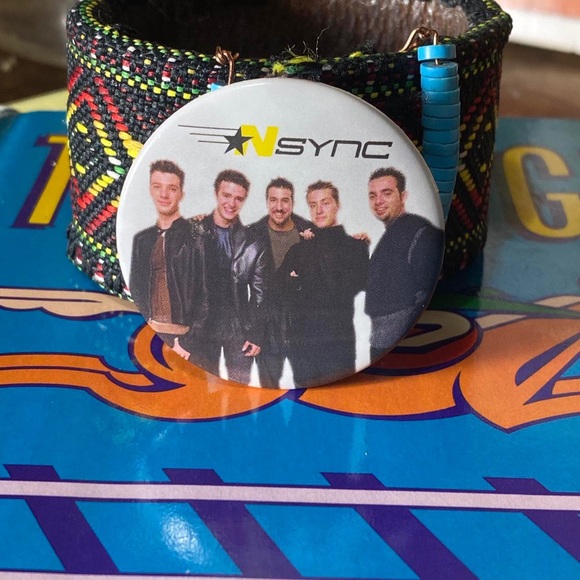 Vintage | Accessories | Vintage 20 Nsync Band Memorabilia Pin Button ...